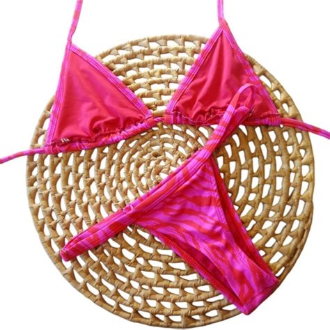 Biqu Ni Cortininha Mas Calcinha Marquinha Fita Fio Dental Regulador Na