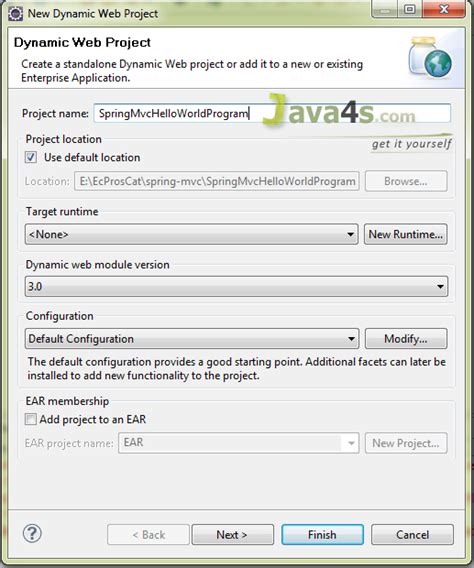 spring mvc hello world spring mvc hello world example in eclipse