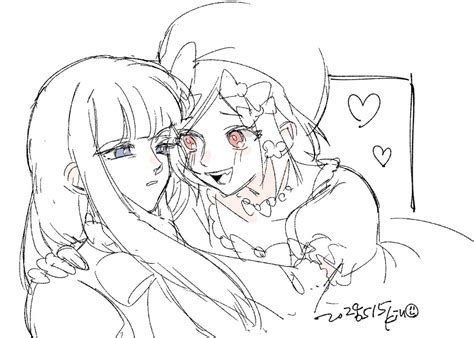 Frederica Bernkastel And Lambdadelta Umineko No Naku Koro Ni Drawn By Sofy Danbooru