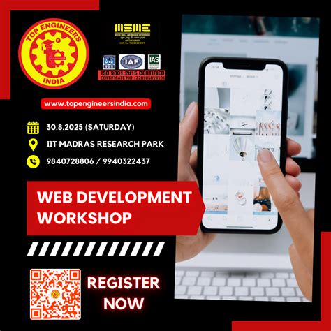 Web Development Workshop 2025 Top Engineers Workshop Chennai