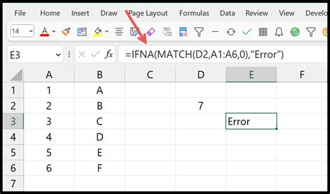 N A Error In Excel Understanding And Fixing