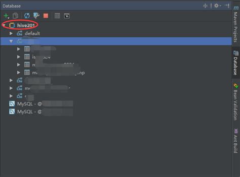 使用idea Database Tool连接hive数据库idea Database 连接hive Csdn博客