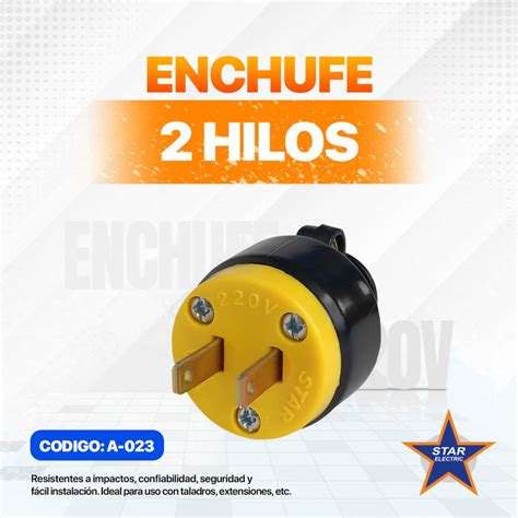 Enchufe Dos Hilos Yllaconza