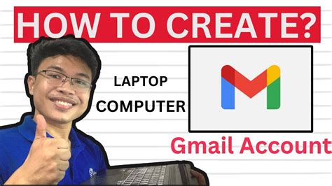 How To Create Gmail Account Using Computer Laptop Youtube