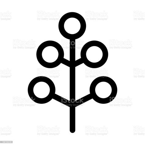 나무 아이콘 벡터 글리프 기호 자연 생태 및 환경을 평평한 색상으로 0명에 대한 스톡 벡터 아트 및 기타 이미지 0명 가을