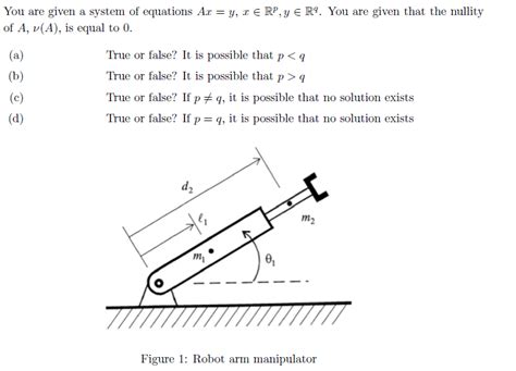 solved you are given a system of equations ax y x∈rp y∈rq