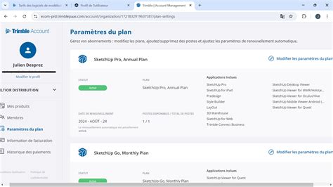 Dépannage Compte Client Trimble Pro Sketchup Community