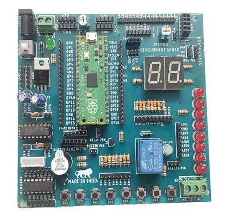 raspberry pi pico development board shield with pico board 4gb at