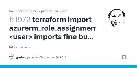 Terraform Import Azurermroleassignment Imports Fine But Terraform