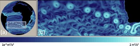 the agulhas rings in an mpas ocean simulation colormapped image of the