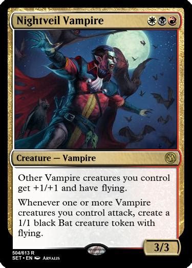 Nightveil Vampire A Mardu Vampire Lord R Custommagic
