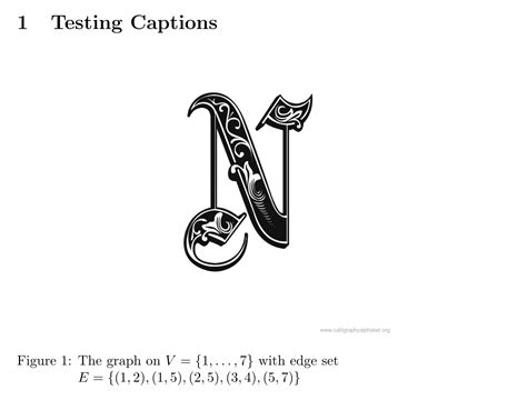 Align Caption Text To Center And Have Its Label To The Left Tex