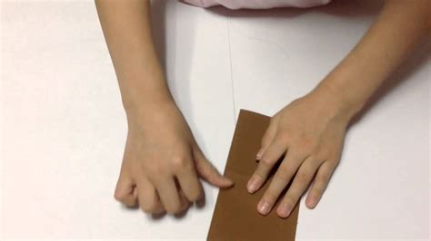 Origami Skirt 종이접기 치마 Youtube
