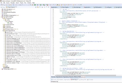Không import được gói spring framework mặc dù đã khai báo dependency trong pom xml khi lập trình