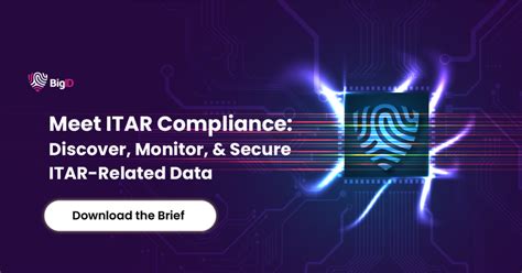 ITAR Compliance Rules And Exemptions BigID