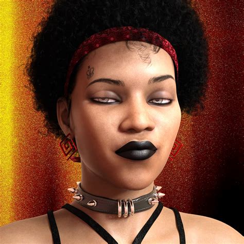 Cyberpunk Earrings Pack 1 Daz Content By Dieggomasamune