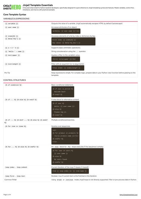 CheatSheetsHero.com - Create and share cheatsheets | Cheat Sheets Hero