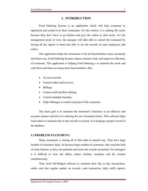 Sample project abstract | PDF | Computing | Technology & Computing