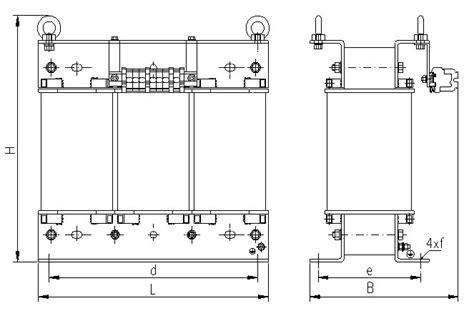 Three Phase Isolating Transformers Et3o With The Power Between 0 05