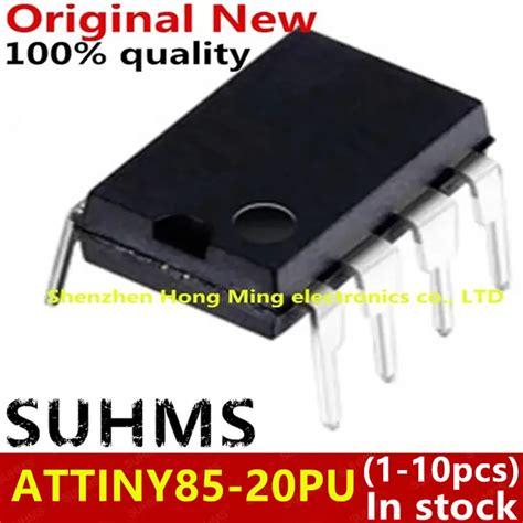 Микросхема Attiny85 20pu Aliexpress