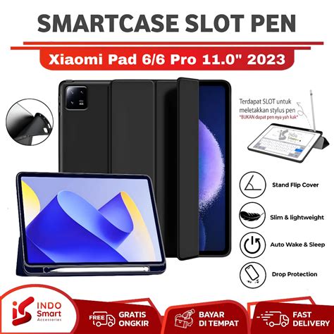 Jual Case Xiaomi Pad Casing Xiaomi Pad Mi Pad Inch SmartCase Slot Pen Flip