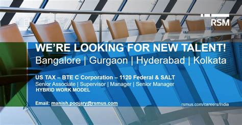 Tax India Career Ustaxation Rsmusllp Rsminsights Rsm