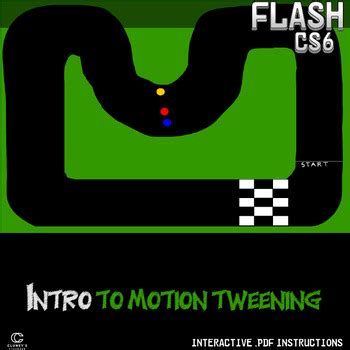 Flash CS Lesson Intro To Motion Tweening By Cluney S Classroom