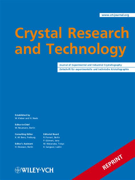 Pdf Automated Electron Diffraction Tomography A New Tool For Nano Crystal Structure Analysis