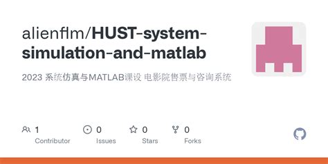Github Alienflm Hust System Simulation And Matlab Matlab