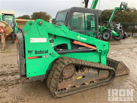 2015 Bobcat T650 Compact Track Loader In Lompoc California United States IronPlanet Item