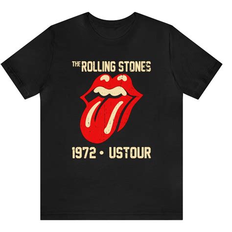 Vintage Rolling Stones Shirt The Rolling Stones 1972 Us Tour Band T