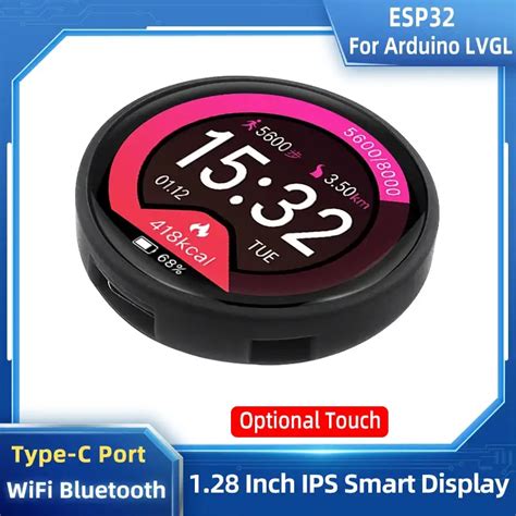 Esp32 Lvgl For Arduino Development Board 128 Inch 240240 Ips Smart