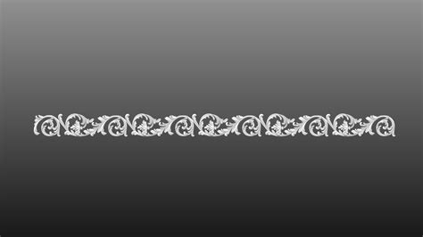 3d file 3d border design cnc 🛏️・3d print object to download・cults