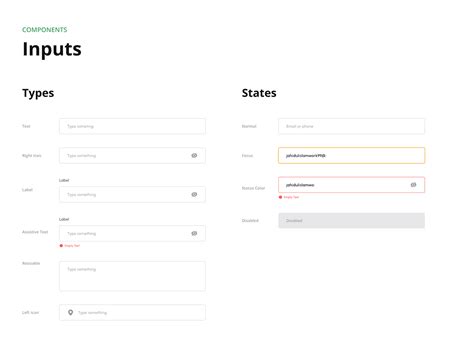 Web UI Style Guideline Behance
