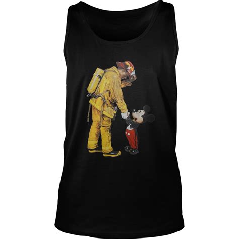 Mickey Mouse Fire Fighter Suit
