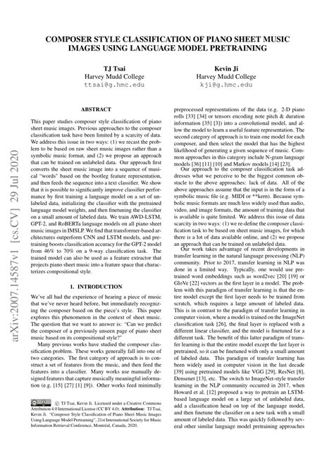 pdf composer style classification of piano sheet music images using