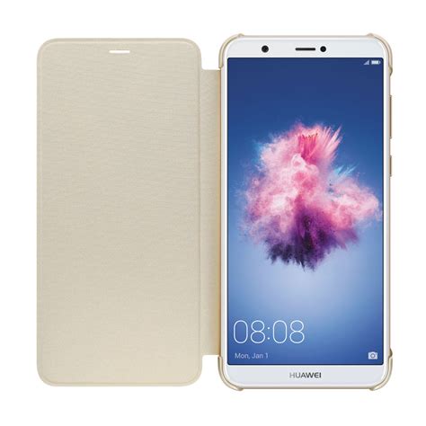 K P Huawei Flip Cover Huawei P Smart Guld P Themobilestore