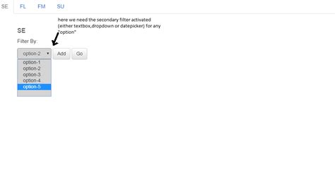 Html Show Hide A Textbox Or Another Dropdown Or A Datepicker Based On