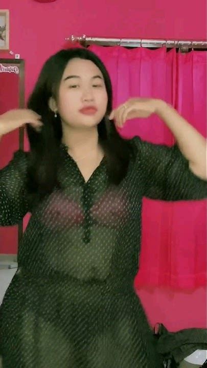 goyang tiktok baju transparan - YouTube