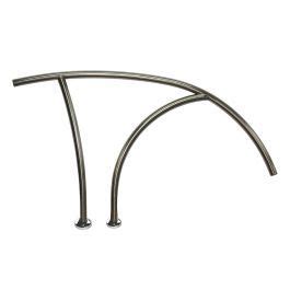 S R Smith Artisan Deck Mounted Stair Rail Single Flanged Pool Rails