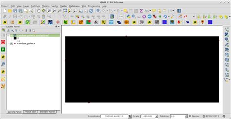 Pyqgis Convert Vector Point Data Shp To Raster Tif Using Qgis