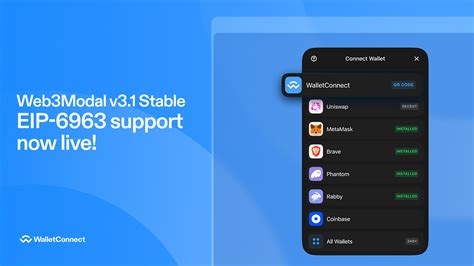 web3modal v3 1 eip 6963 support live by pedro gomes walletconnect