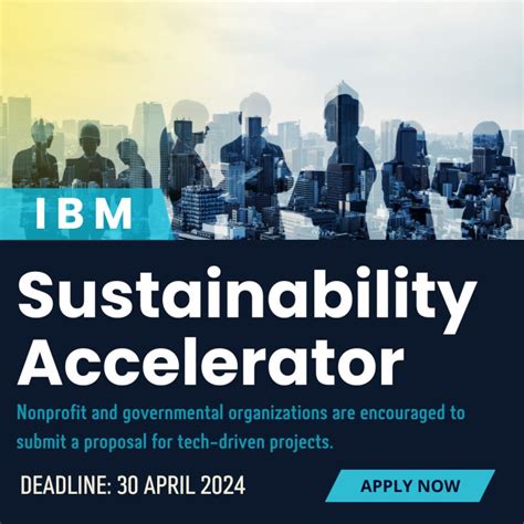 Ibm Sustainability Accelerator Program 2024 For Technology Driven