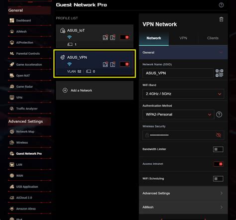 [guest Network Pro] How To Set Up Vpn Network Official Support Rog