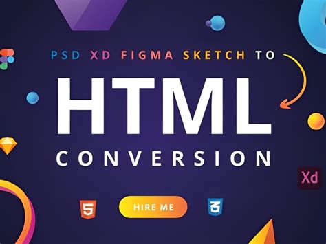 Figma PSD Sketch To HTML CSS And JavaScript Conversion Upwork
