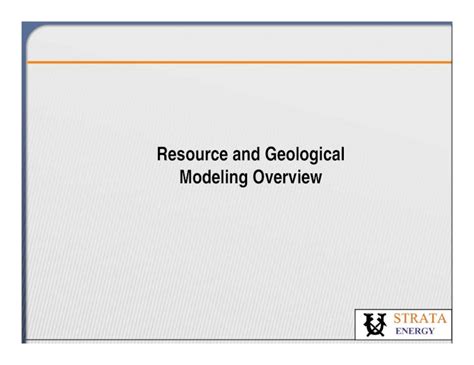 Pdf Resource And Geological Modeling Overviewlance Uranium Project Geologic Modeling