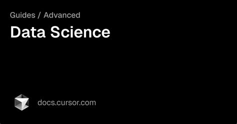 Cursor Data Science Cursor Data Science