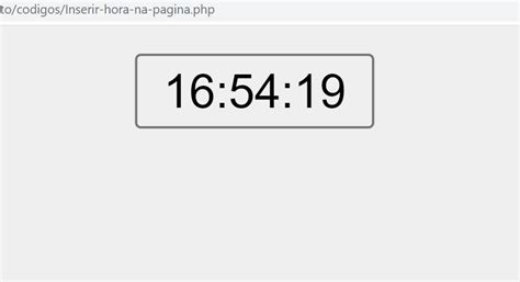 Inserir hora na página em javascript