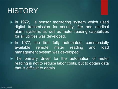Automated Meter Reading System Pptx