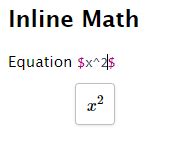 R Quarto Inline Math Not Displaying Stack Overflow